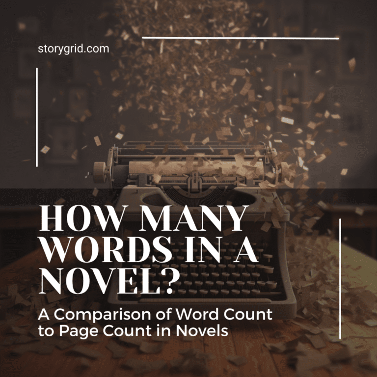 How Many Words in a Novel: Word Count to Page Count in Novels